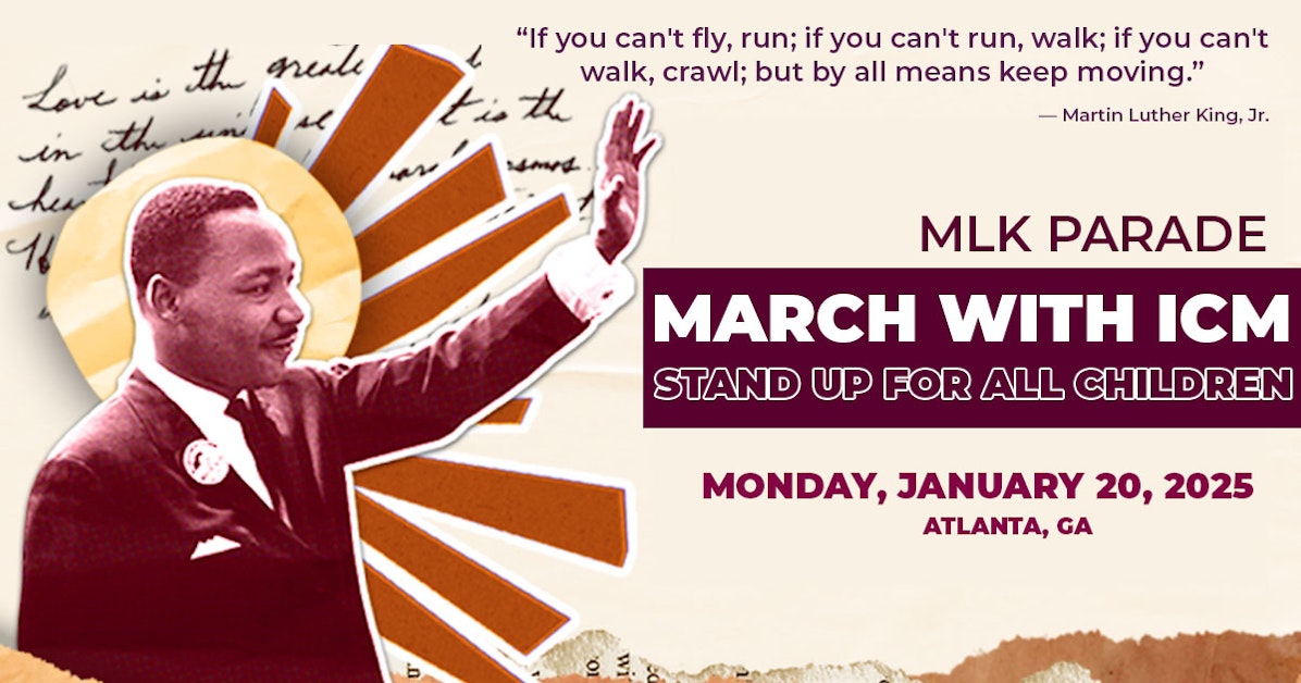 MLK Day 2025 - March with ICM · Interfaith Children's Movement